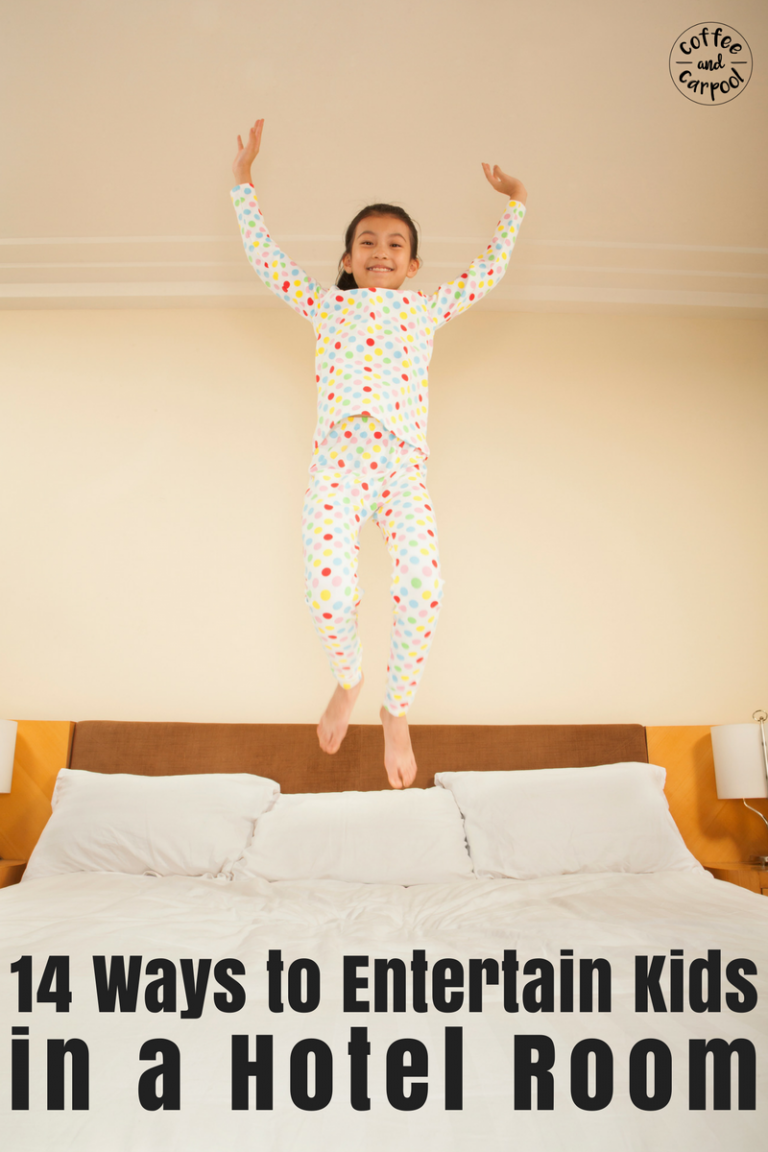 14 Ways to Entertain Kids in a Hotel Room