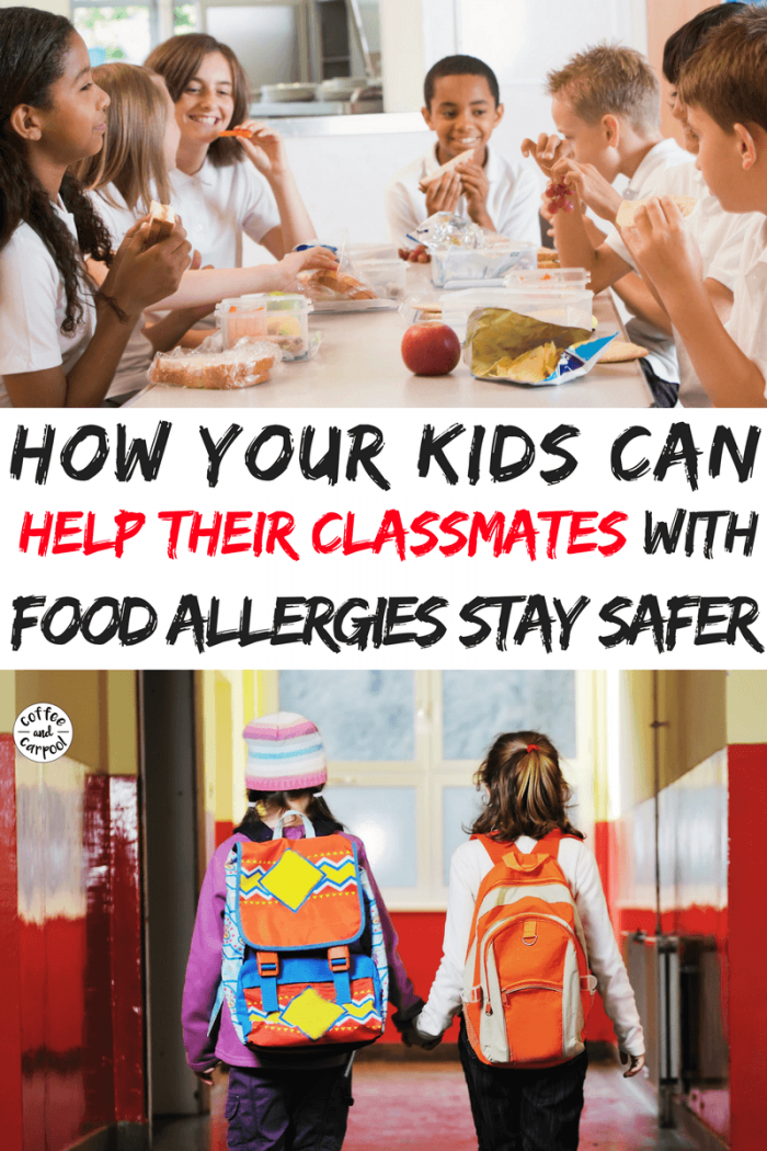 How Your Kids Can Help Keep Their Friends With Food Allergies Safer