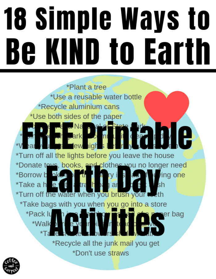 How to Celebrate Earth Day with these Kind Earth Day Activities for Kids
