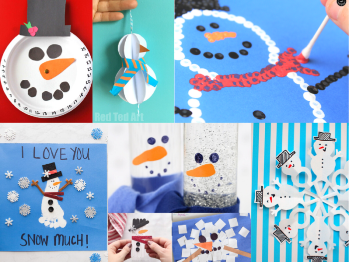 Snowman Project That's Perfect for Classroom Holiday Parties