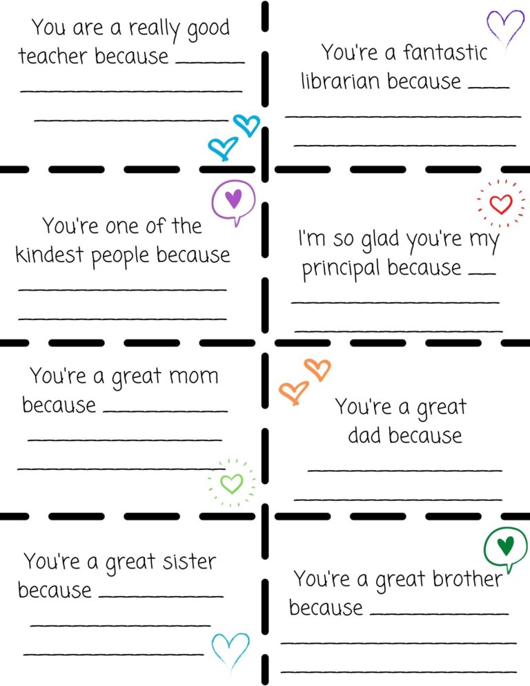 Compliment Notes (1) - Coffee and Carpool: Intentionally Raising Kind Kids