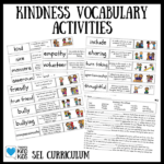 Kindness Vocabulary Activities for Social Emotional Learning - Coffee ...