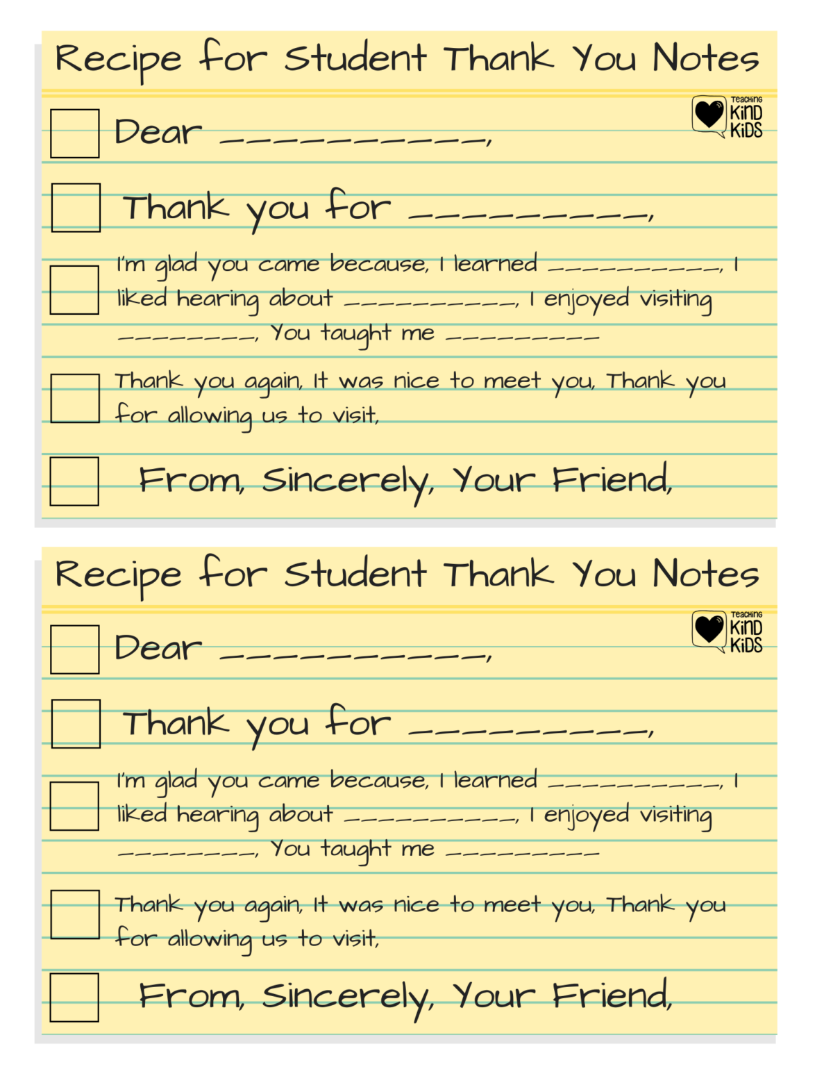 Gratitude Bundle: An Easy Way to Help Kids Show Gratitude