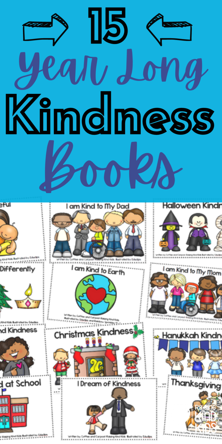 Year Long Emergent Reader Bundle to Teach SEL Each Month