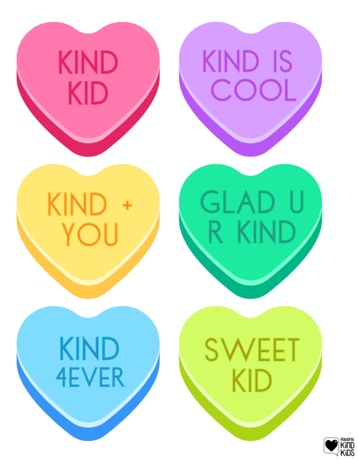 Printable Valentine Cards that Spread Kindness