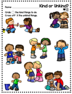Kindness Cookies Game: Kind or Unkind Sort