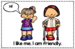 All About Me Emergent Reader : I Like Me, I am Kind
