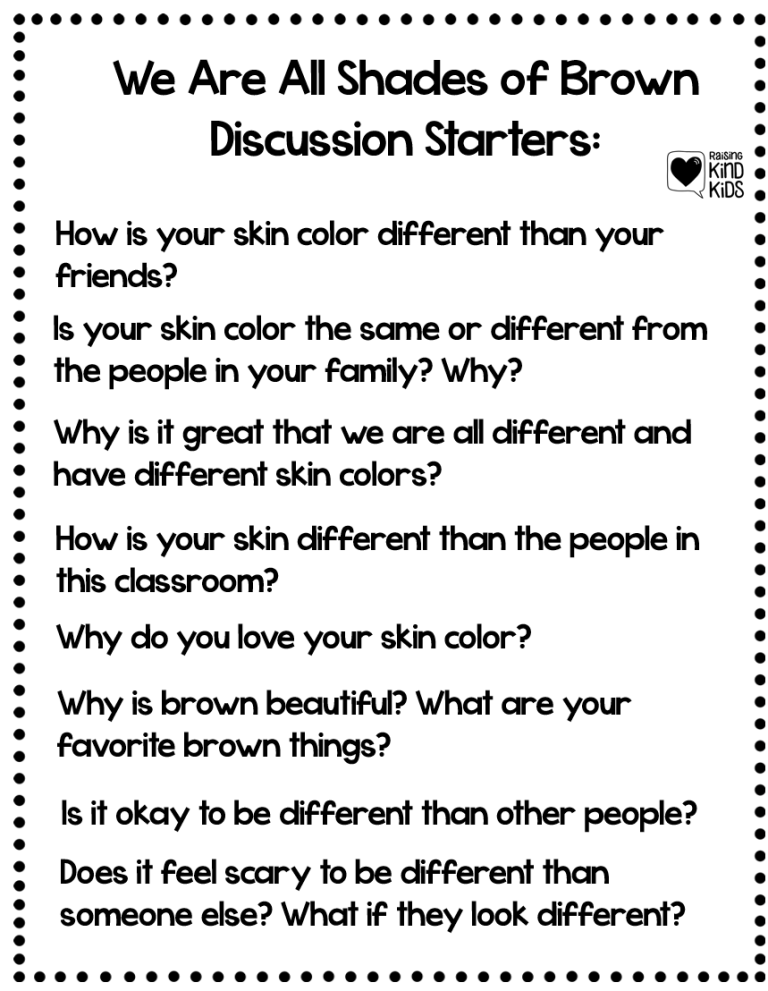 Celebrate our Differences: We Are All Shades of Brown Reader