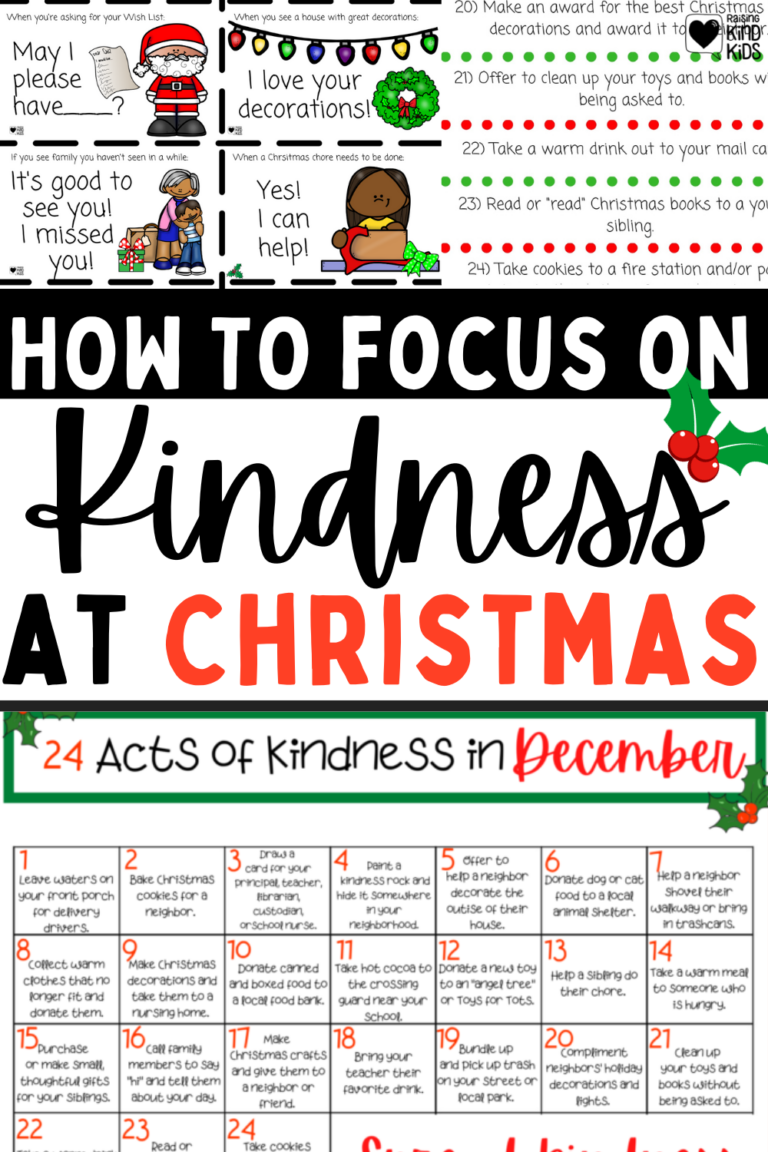 Christmas Kindness Activities for Kids