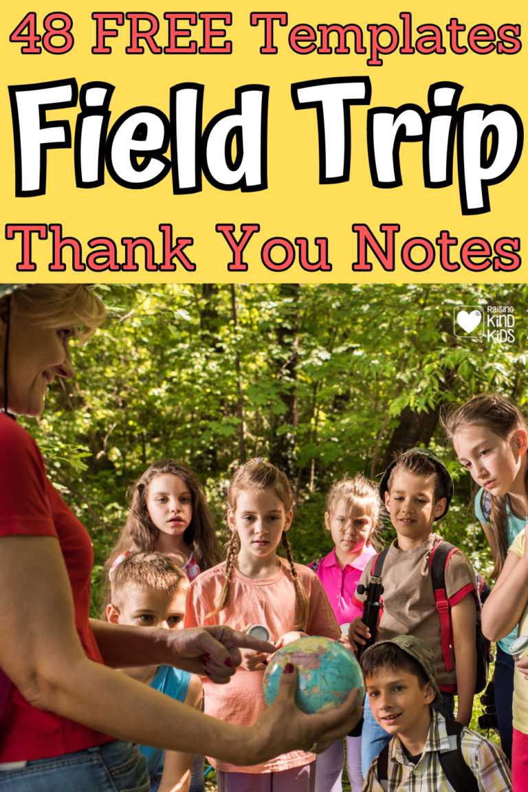 Field Trip Thank You Note Templates to Show Gratitude and Kindness