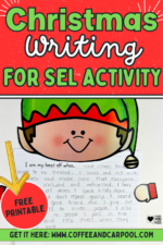 Christmas Elf Writing for Social Emotional Learning