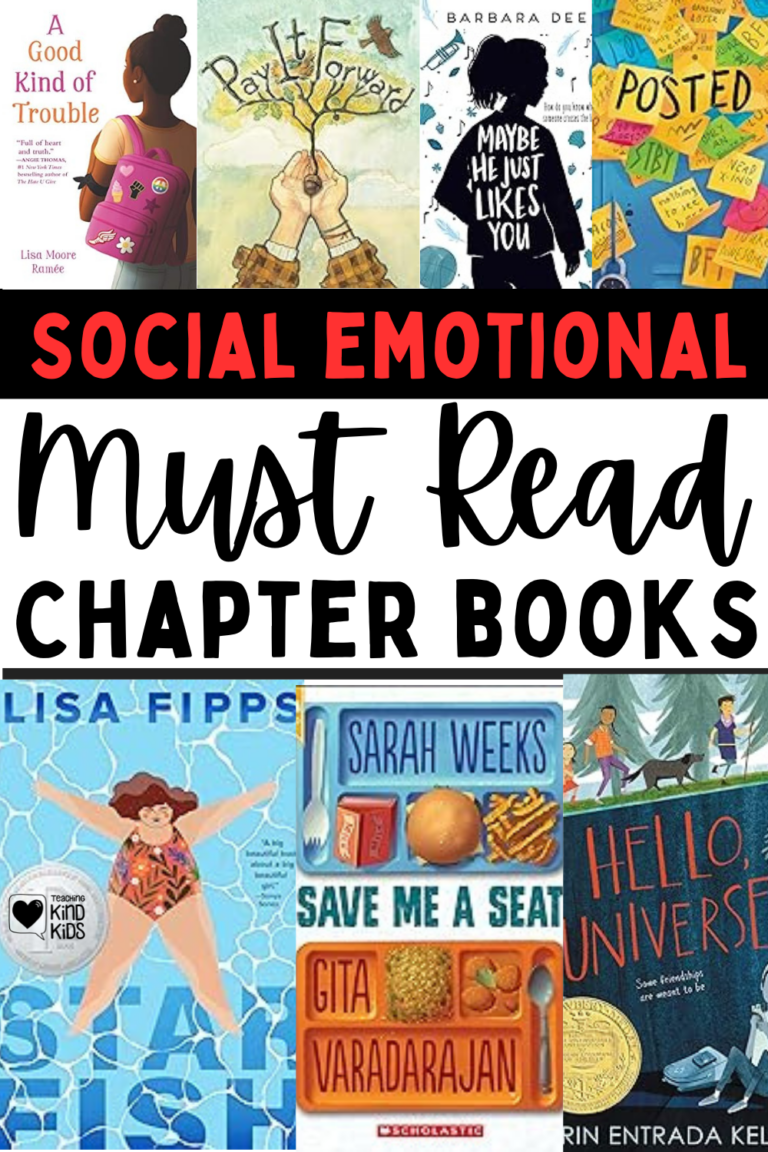 Social Emotional Learning Chapter Books for Older Kids