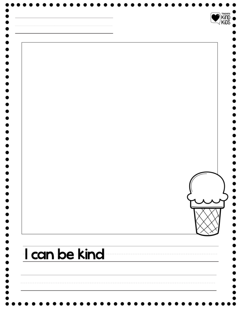 Ice Cream Activities and Kindness Resources to Teach SEL