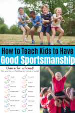 Good Sportsmanship Skills: Teach Kids to Cheer On a Friend