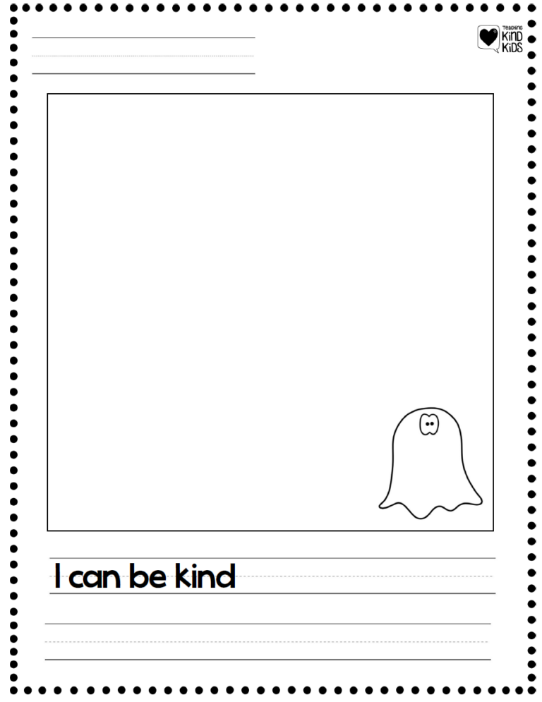 Halloween Kind or Unkind Sort SEL Activity for October